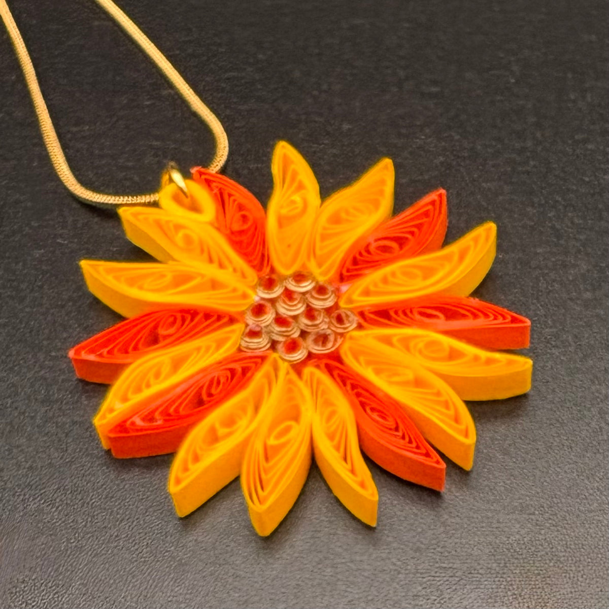 Breeze Chic | Sunflower Necklace — ARTISANS & agency